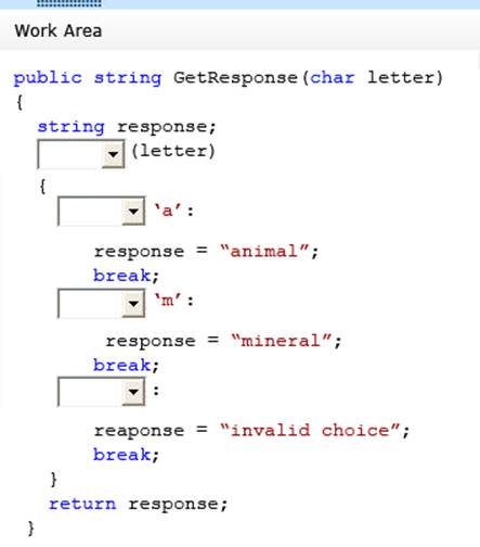 How should you complete the relevant code? - Exam4Training How should you complete the relevant code? - Exam4Training