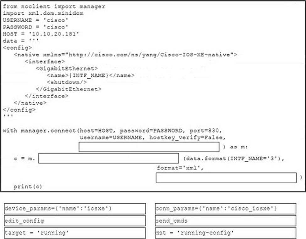 Drag And Drop The Code From The Bottom Onto The Box Where The Code Is Missing To Construct An 